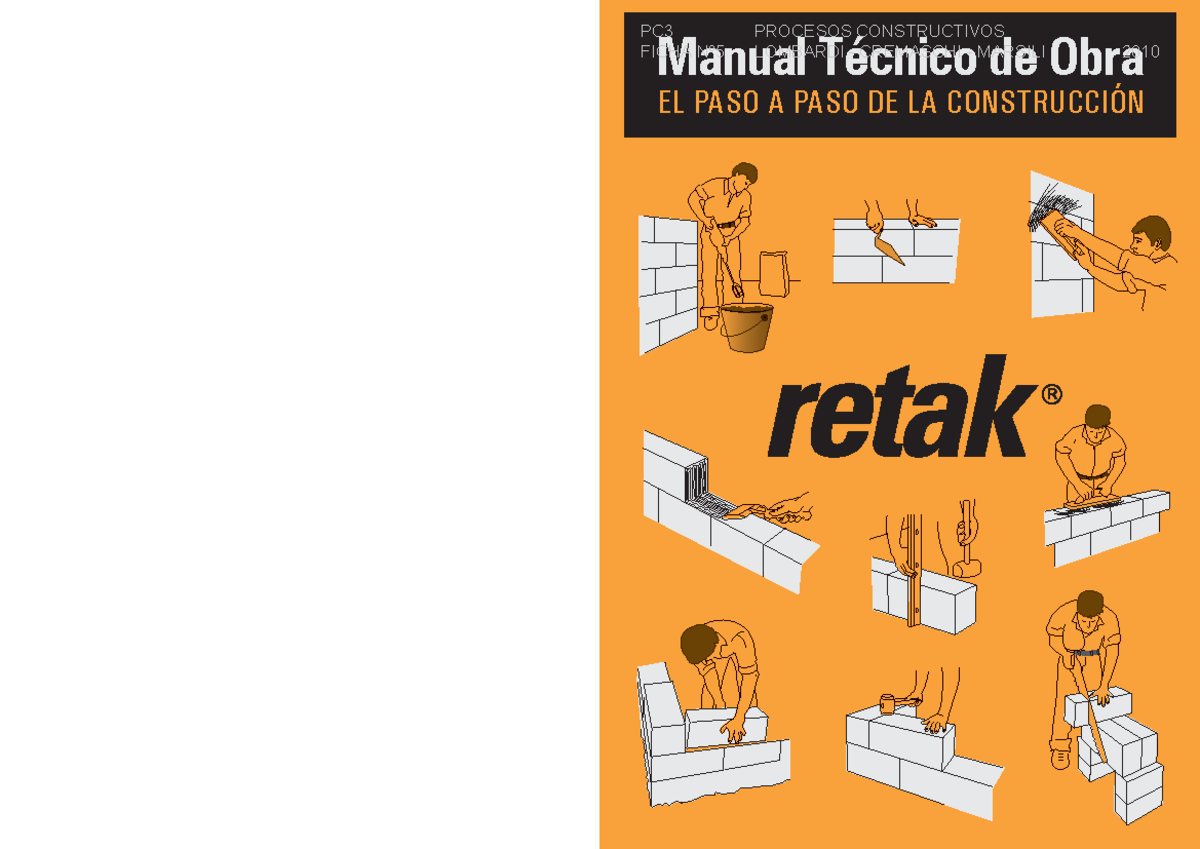 Guía Técnica de Construcción con Retak - Manual Retak 2010 - Studocu
