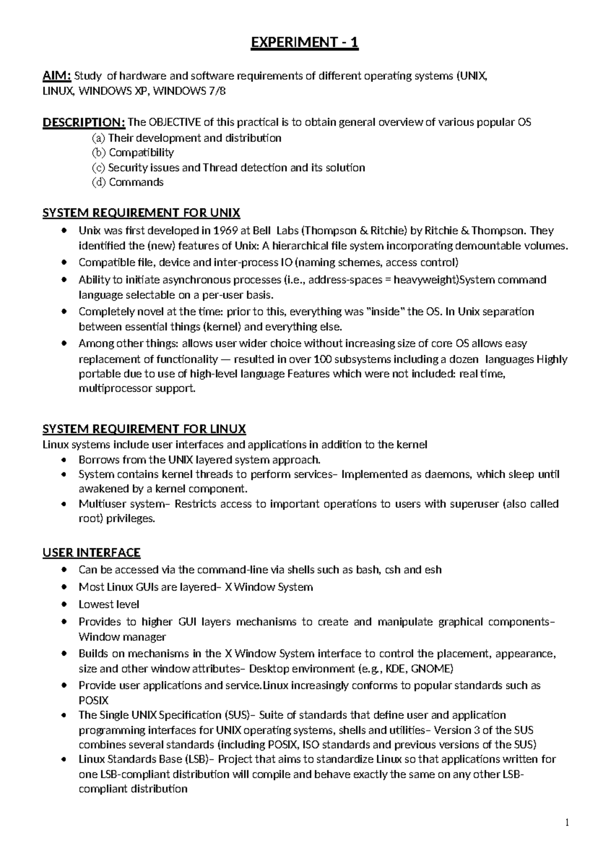 OS File Management & Scheduling Algorithms - OS 101 Final Exam - Studocu