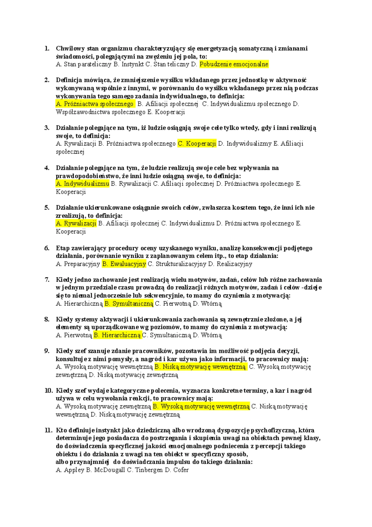 Diagnoza NEO-FFI: Opis i Interpretacja Wyników Badania Psychologicznego ...