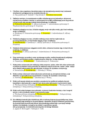 Kwestionariusz SOC-29 I Normy stenowe dla Kwestionariusza SOC Antonovsky - KWESTIONARIUSZ ...