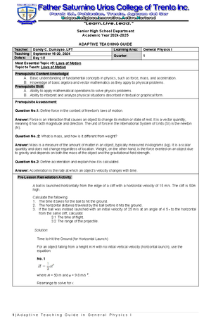 ATG-Guide - General Physics I - Intercultural Communication Lesson ...