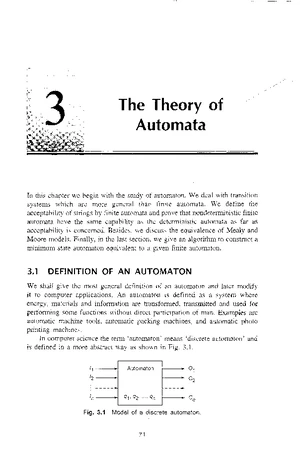 MCQ Automata Unit-1 - 8/27/2019 Finite Automata Theory Questions and Answers - Sanfoundry - Studocu
