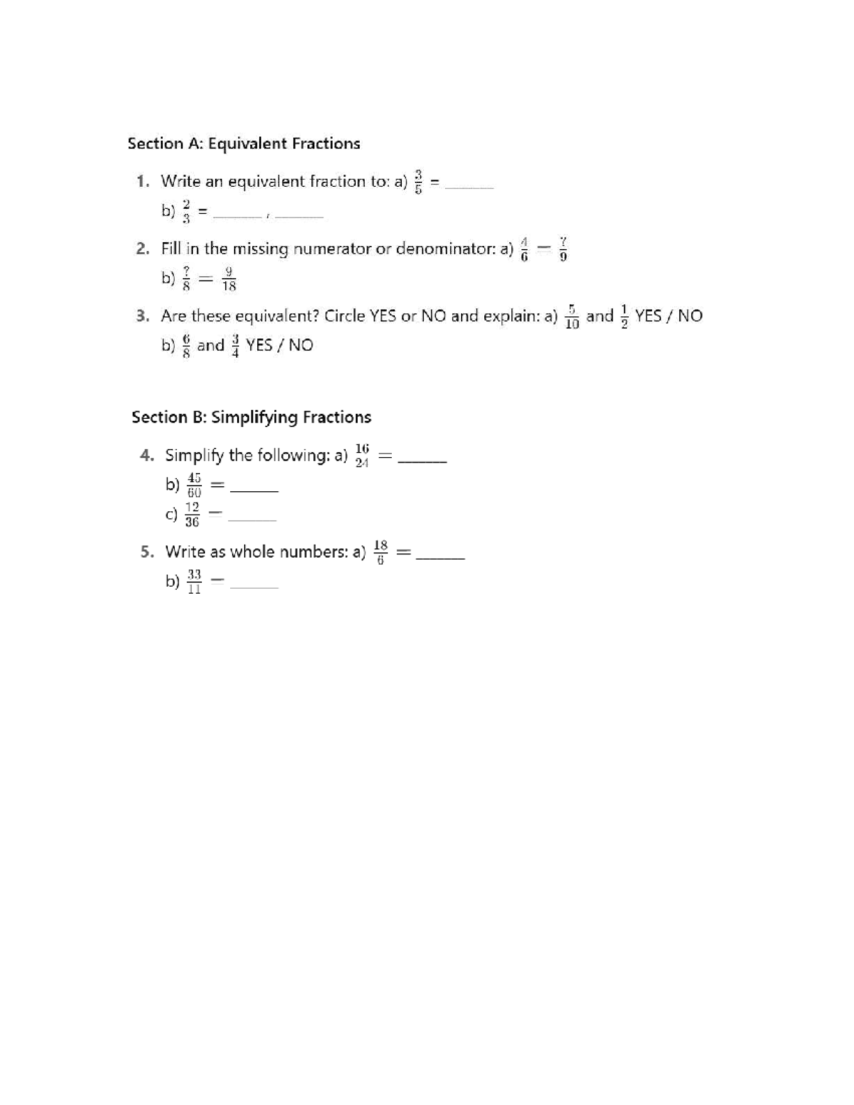 Year 7 Maths: Unit Plan on Fractions and Decimals - Studocu