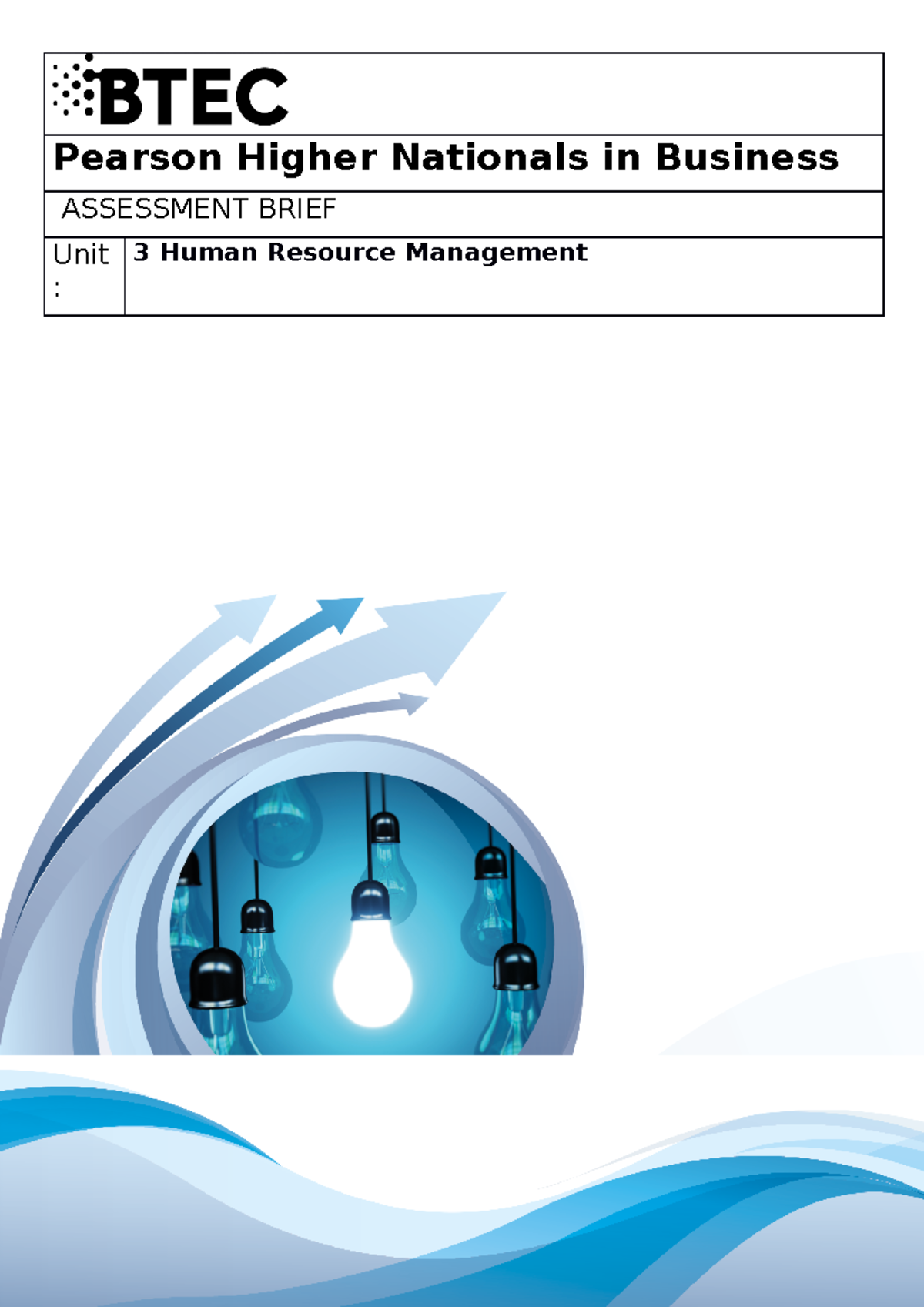 Unit 3 HRM: Assessment Brief for Employee Induction & Job Application ...