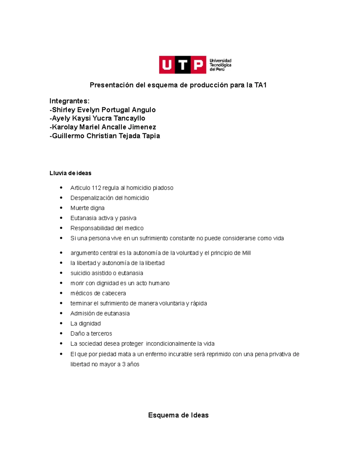 📝 Semana 10 - Tema 01 Tarea - Presentación del esquema de producción para la TA2 - 📝 Semana 10 ...