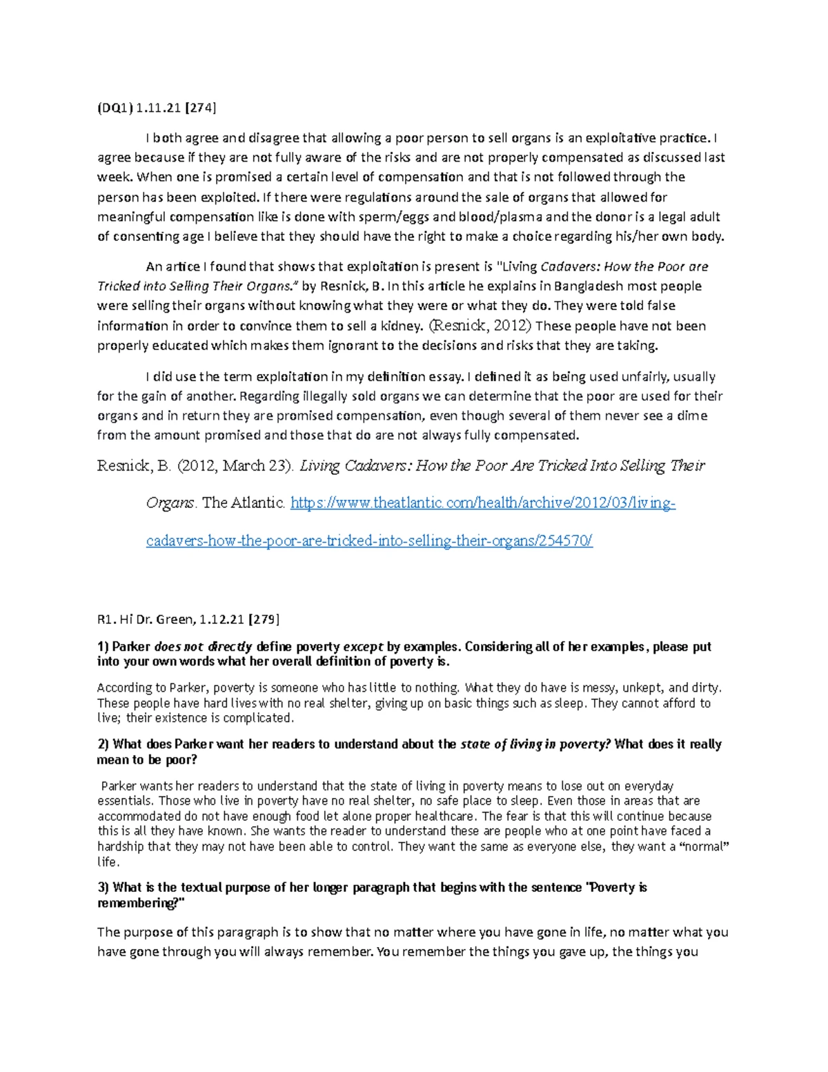 Topic 3 Quiz Critiquing a Thesis Statement - Topic 3 Quiz Identify the ...