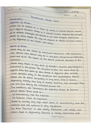 MAPC Assignments 1st Year (2024-2025) - M. PSYCHOLOGY FIRST YEAR ...