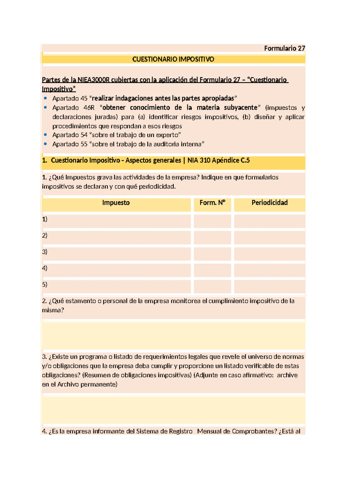 NIEA-3000 - Directrices para Encargos de Aseguramiento Revisados - Studocu