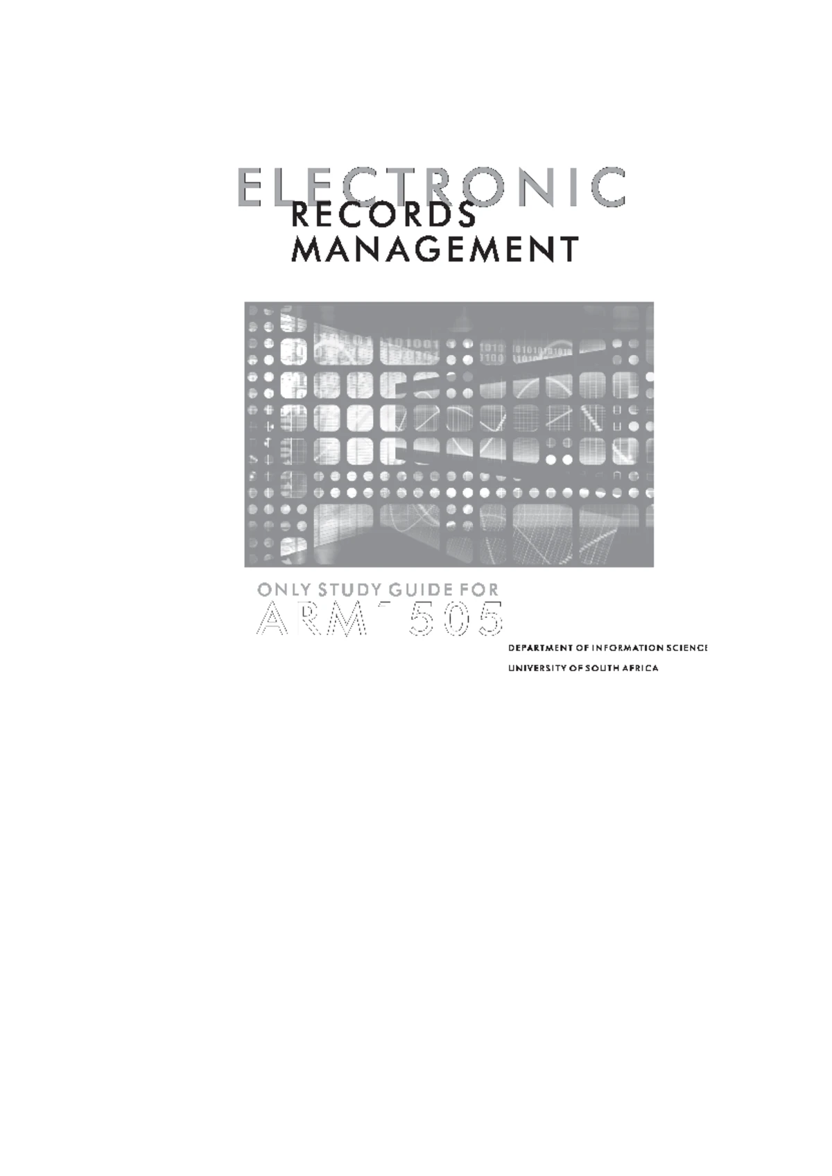 ARM1505 001 TL march 2021 - ARM 150 5/001/3/ Tutorial Letter 001/3 ...