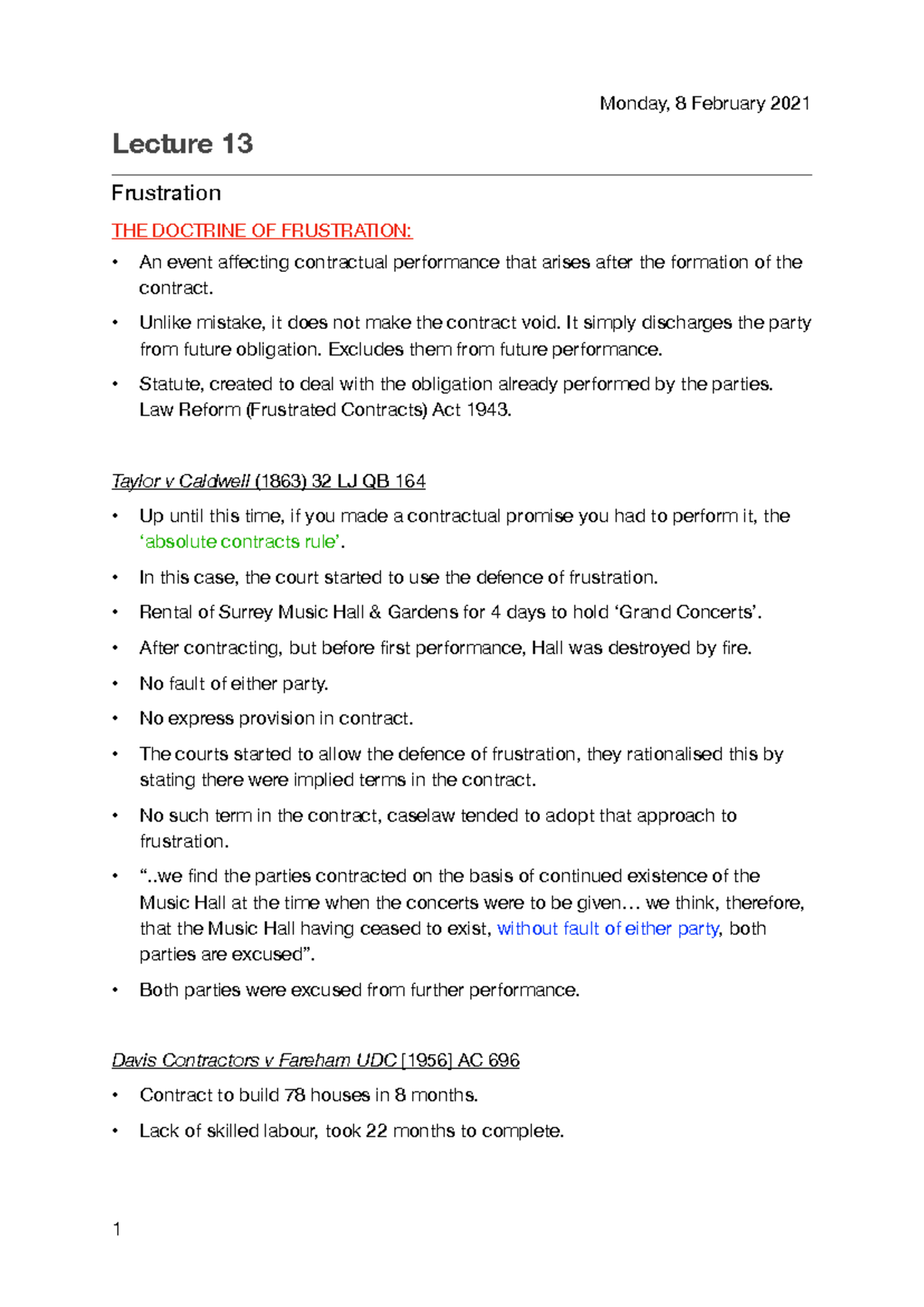 (13) Frustration - Lecture notes 13 - Lecture 13 Frustration THE ...