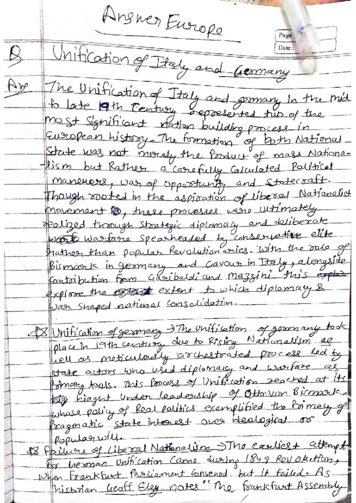 Unification of Italy and Germany: A Study of 19th Century Nation ...