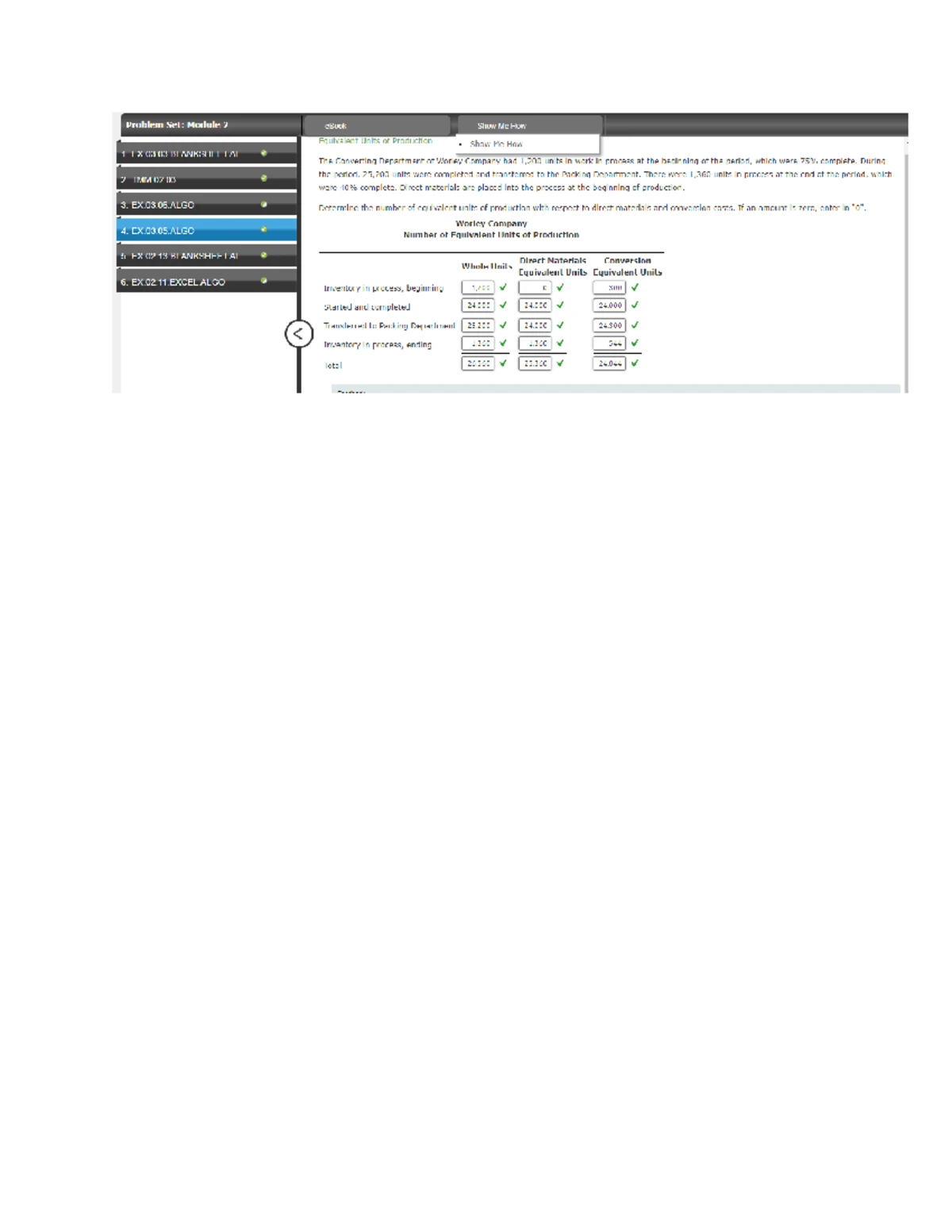 Mod 2 Problem Set 2: Excel Exercises and Solutions - Studocu