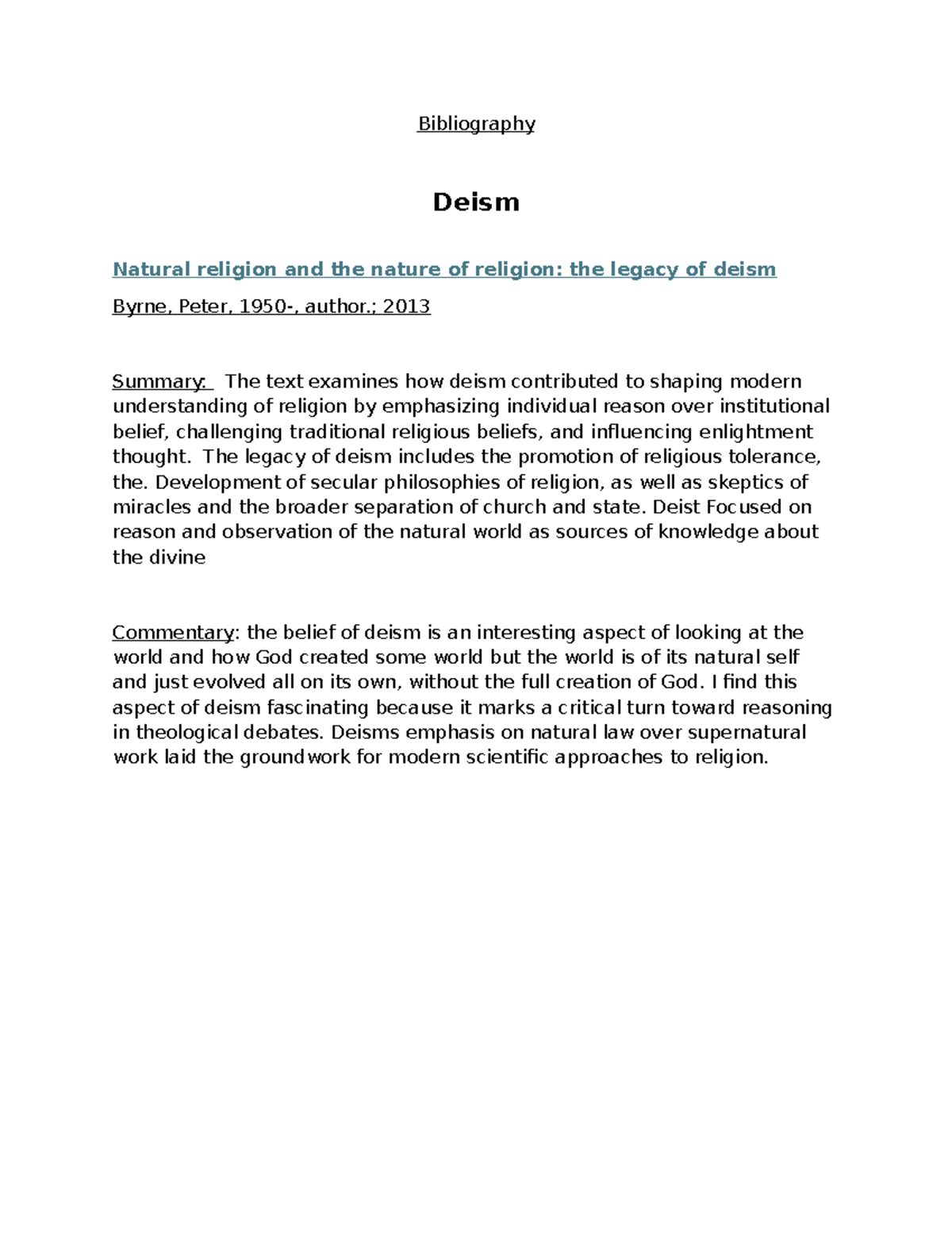 Deism: Understanding Its Legacy and Influence on Modern Religion - MR4 ...