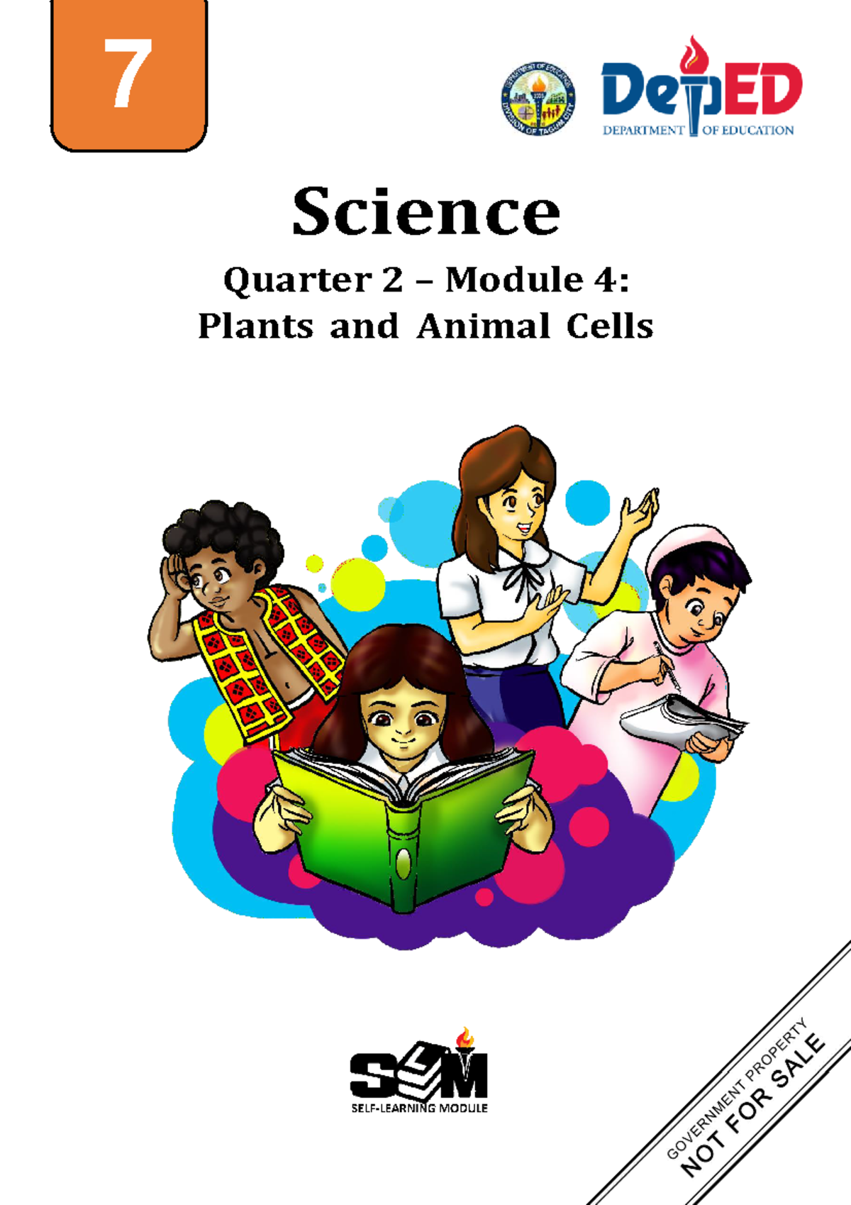 Science 7 Q2 M4 Plants and Animal Cells Study Guide - Studocu