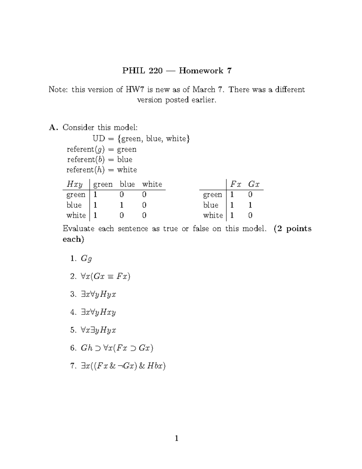 PHIL 220 Homework 7: Model Evaluation and QL Trees Analysis - Studocu