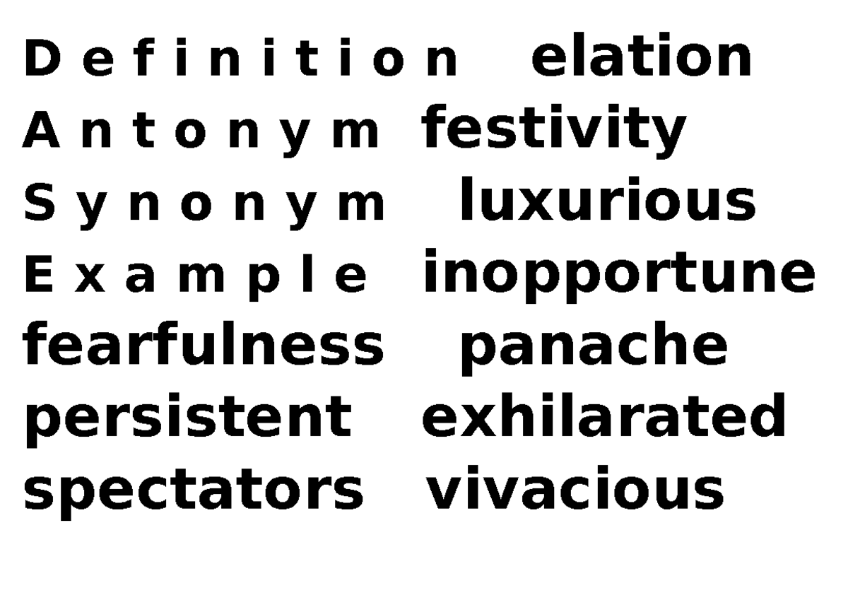 Final DEMO - LESSON PLAN - BSEd Science - D e f i n i t i o n elation A n t o n y m festivity S ...