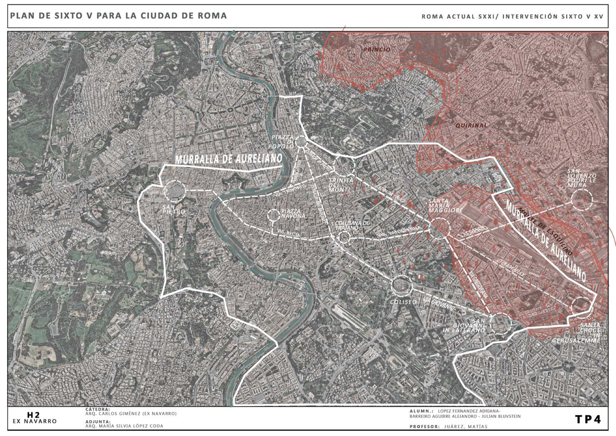 PLAN DE SIXTO V PARA LA CIUDAD DE ROMA - URBE SXXI - Studocu