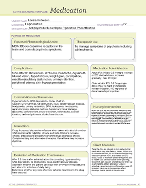ATI Aripiprazole - Prototype drug - ACTIVE LEARNING TEMPLATE ...