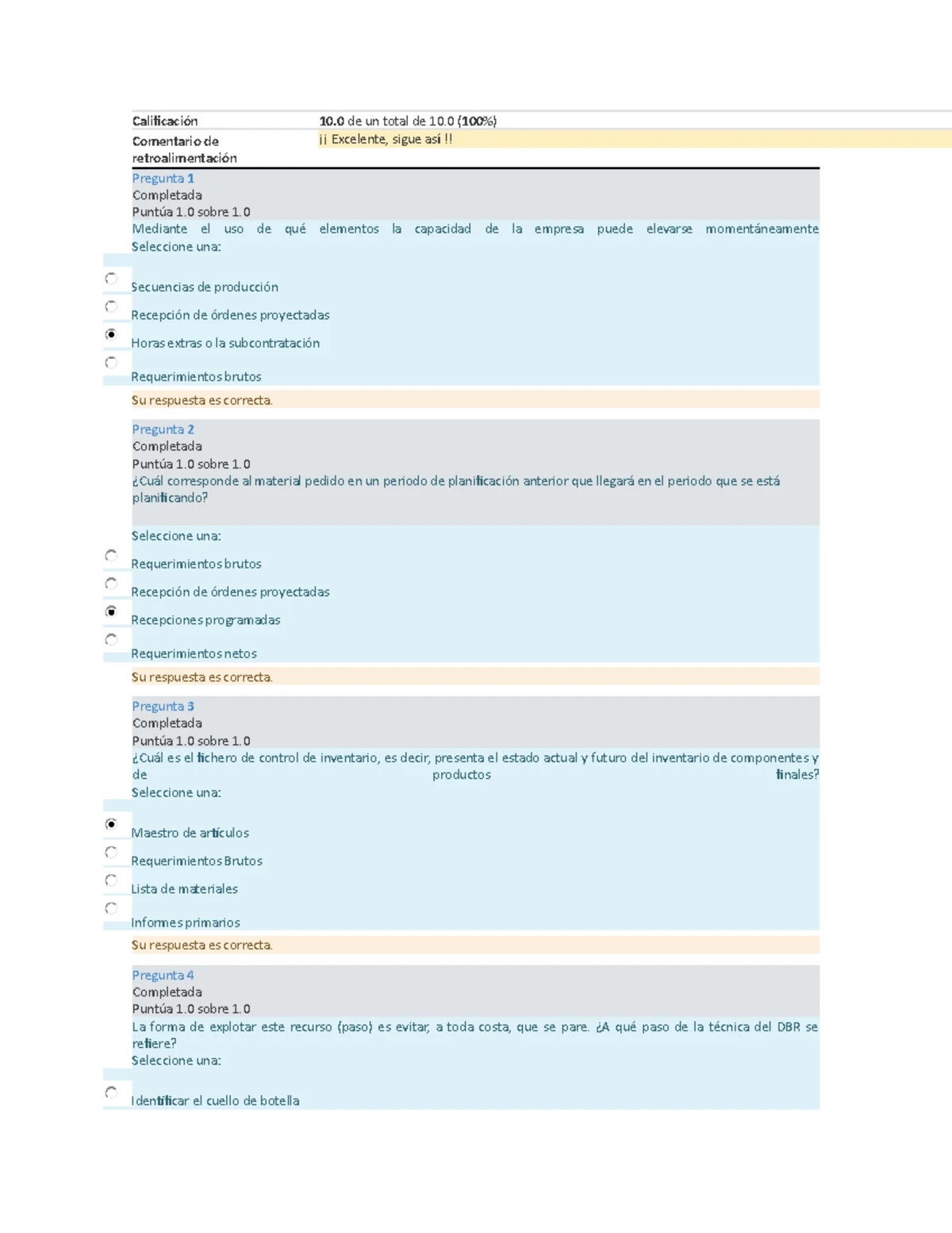 Examen 4: Optimización de Operaciones - Modalidad y Resultados - Studocu