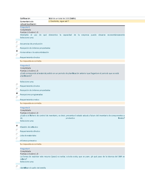 OO Examen segundo parcial (Segunda vuelta) Revisión del intento - - Studocu