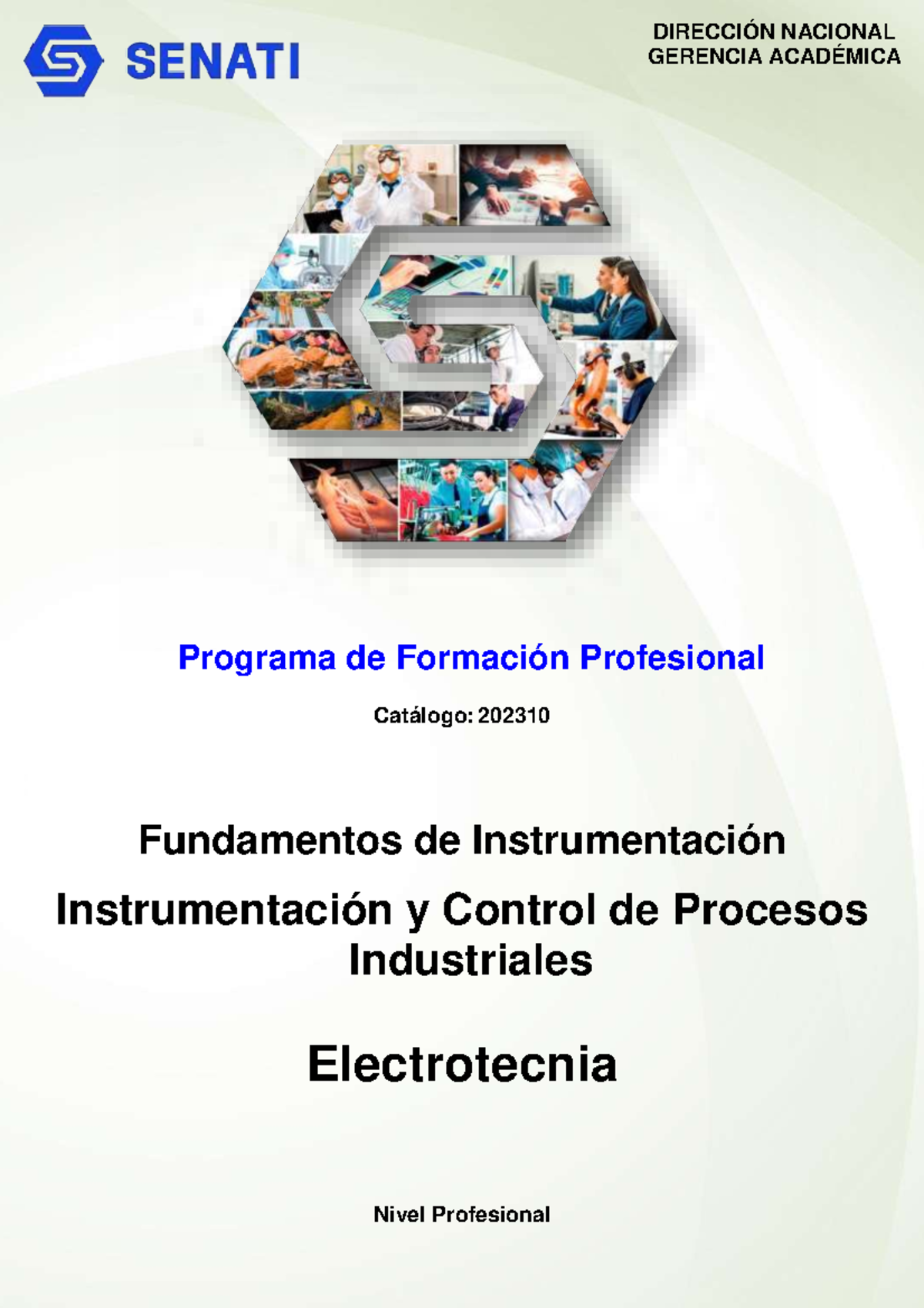 EICD-307 Fundamentos de Instrumentación: Medición y Control Industrial ...