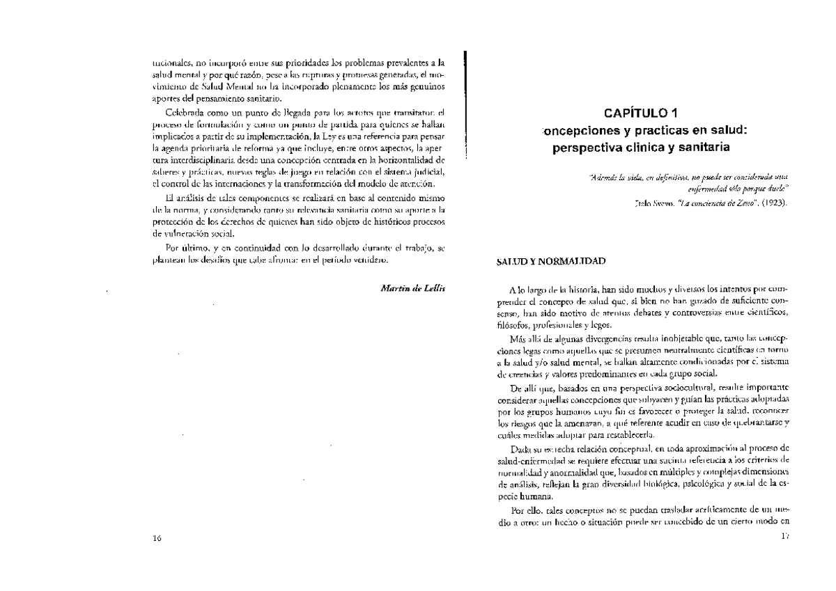 Paradigma Asilar a Comunitario: Salud Mental y Reformas (CAP 1 y 2 ...