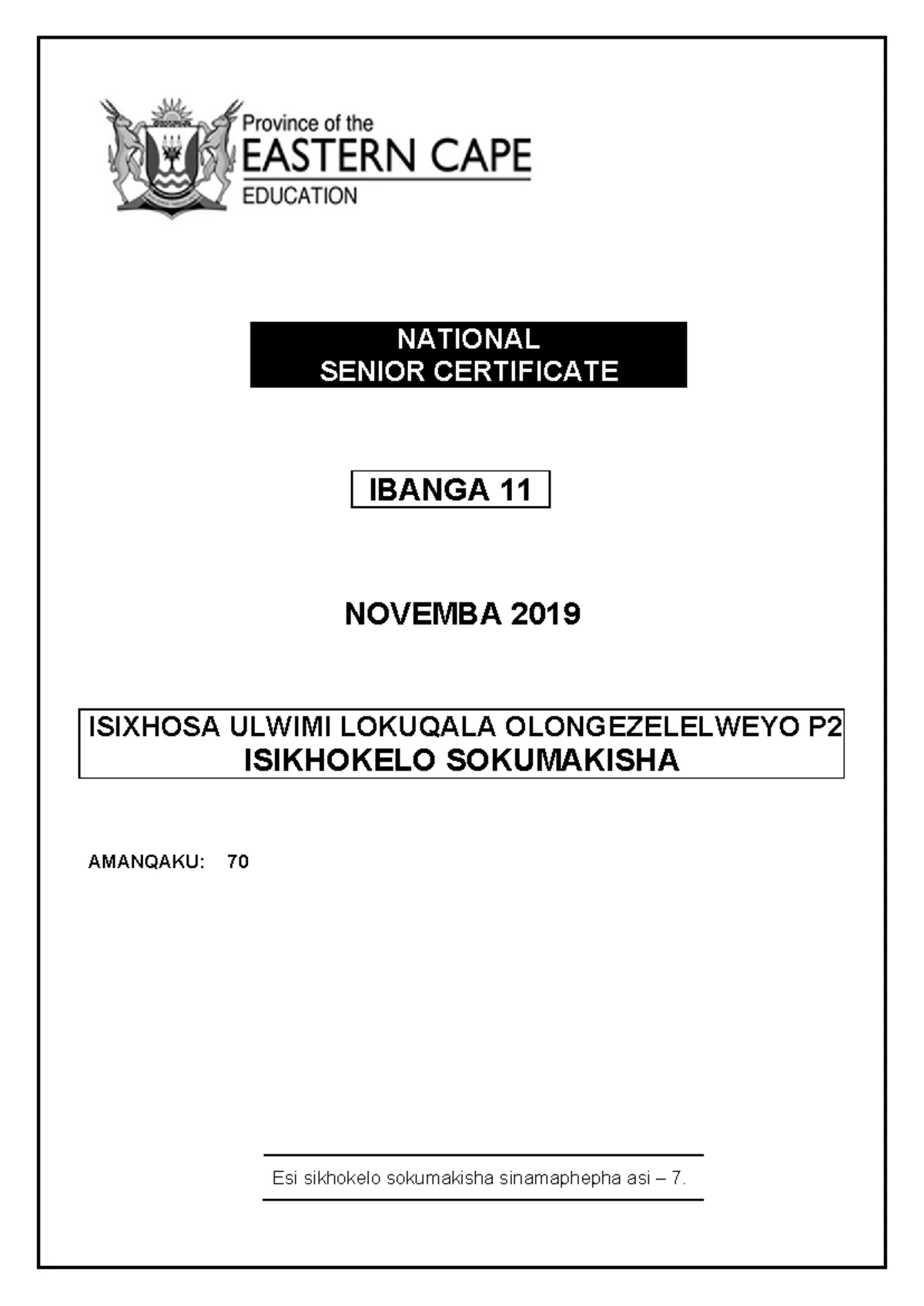 Isi Xhosa Gr 12 Term 1 Revision Notes: Poetry Analyses and Themes - Studocu