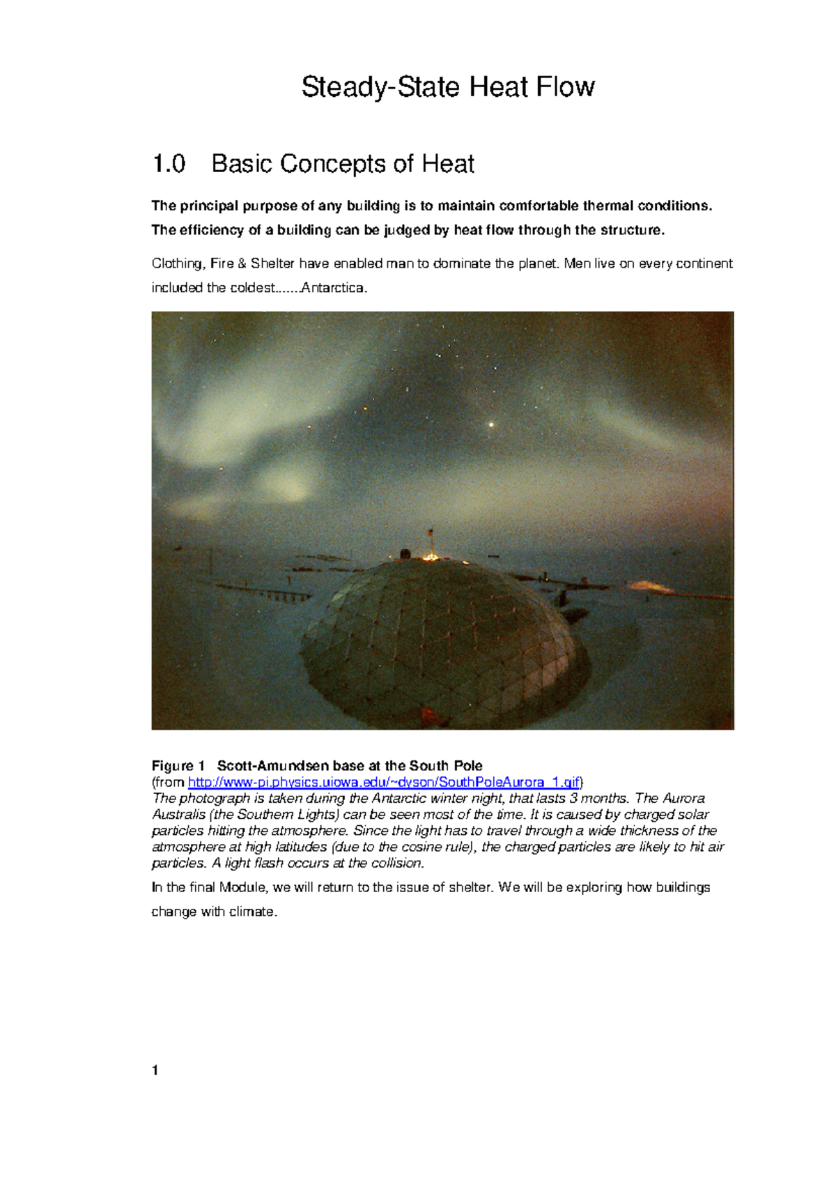 Module 1: Steady State Heat Flow - Basic Concepts of Thermal Dynamics ...