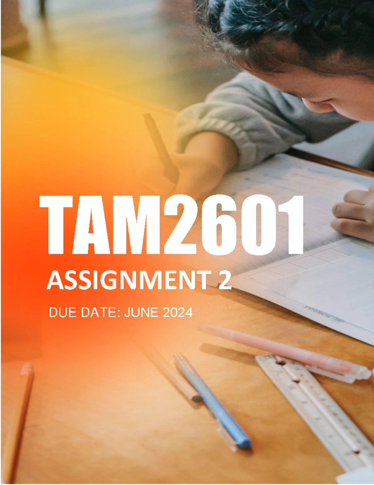 TAM2601 - Learning Unit 1 - Teacher as Classroom Manager TAM2601: The ...