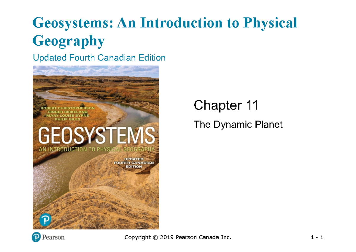 Geosystems: An Introduction to Physical Geography (GEOS 101) Chapter 11 ...
