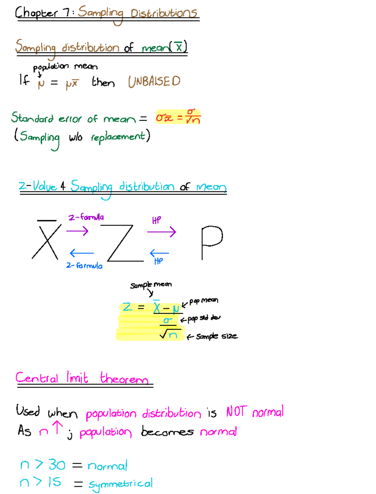 Stats 188 Chapter 7 & 8: Sampling Distributions & Confidence Intervals ...