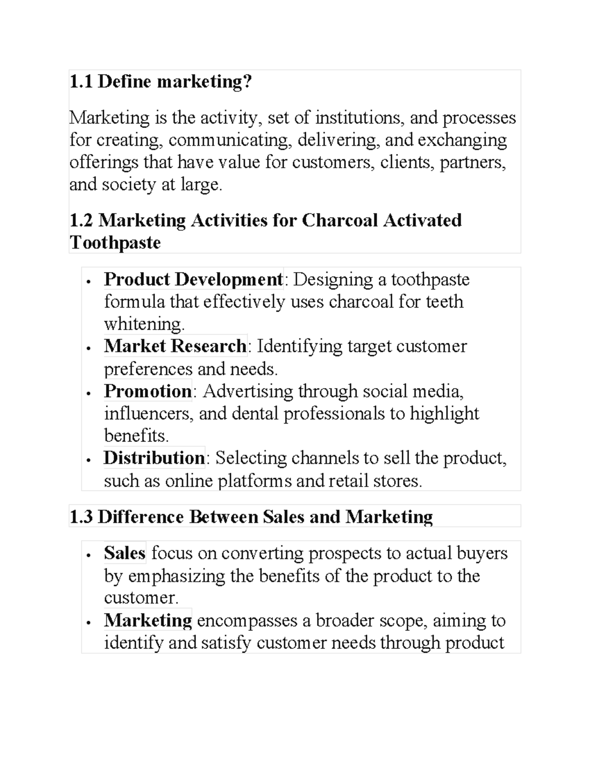 D077 Study Guide - Key Concepts in Marketing, Sales, and CRM - Studocu