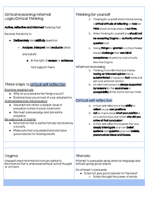 [Solved] Instructions for Question 4 Create argument mapsargument diagrams - critical reasoning ...