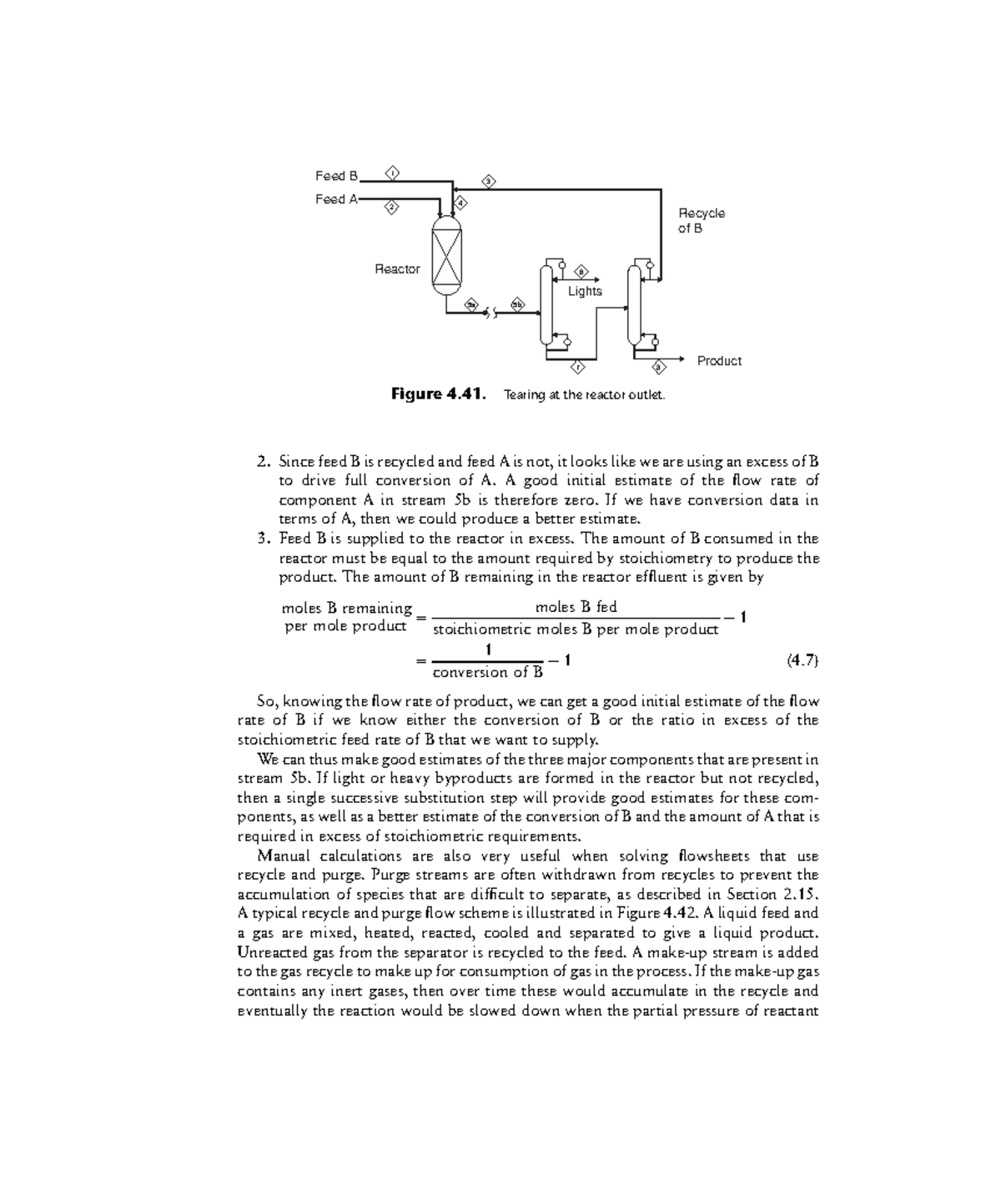 Chemical Engineering 26: Recycle and Purge Strategies in Reactors - Studocu