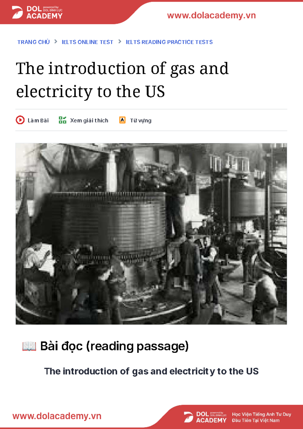 TRANG CHỦ IELTS ONLINE TEST: IELTS READING PRACTICE ON GAS ...