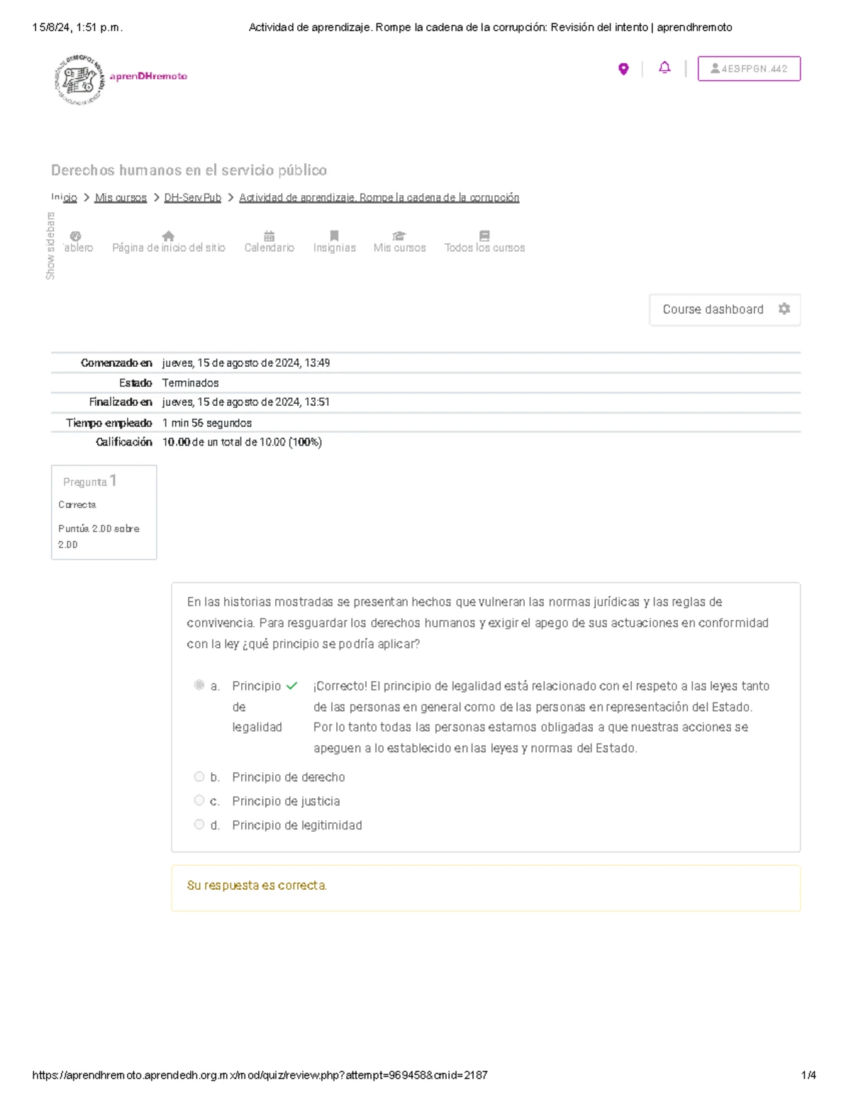 Modulo 2 - Derechos Humanos en el Servicio Público - Studocu