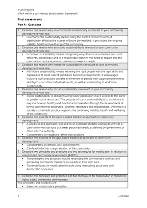 CHCCOM003 Develop workplace communication strategies - Learning ...