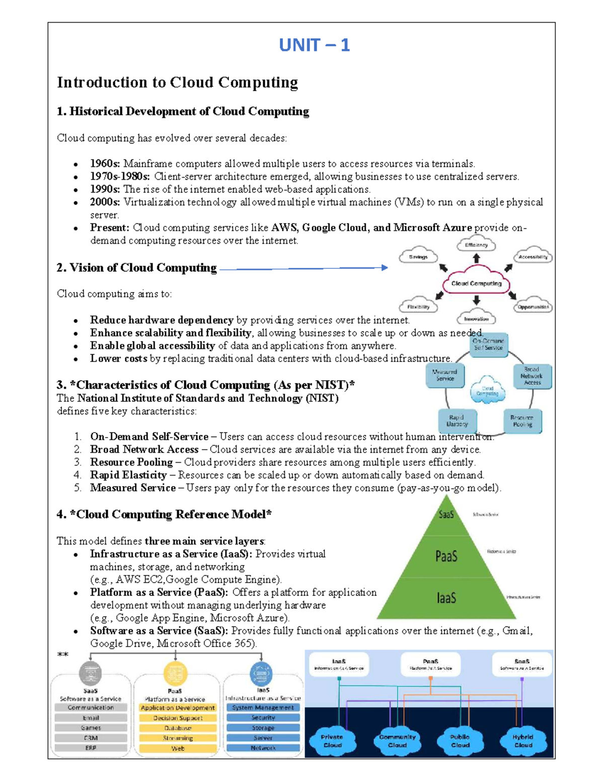 Cloud Computing Overview: Key Concepts and Technologies (Course Code ...