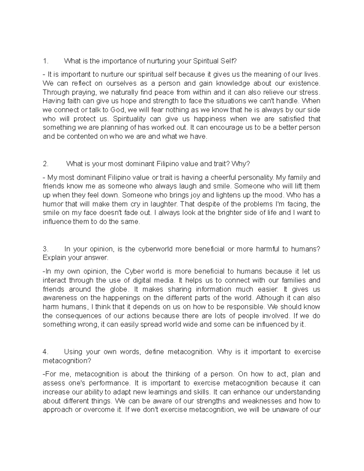 Self-Understanding: Nurturing Spirituality & Personal Growth Insights ...