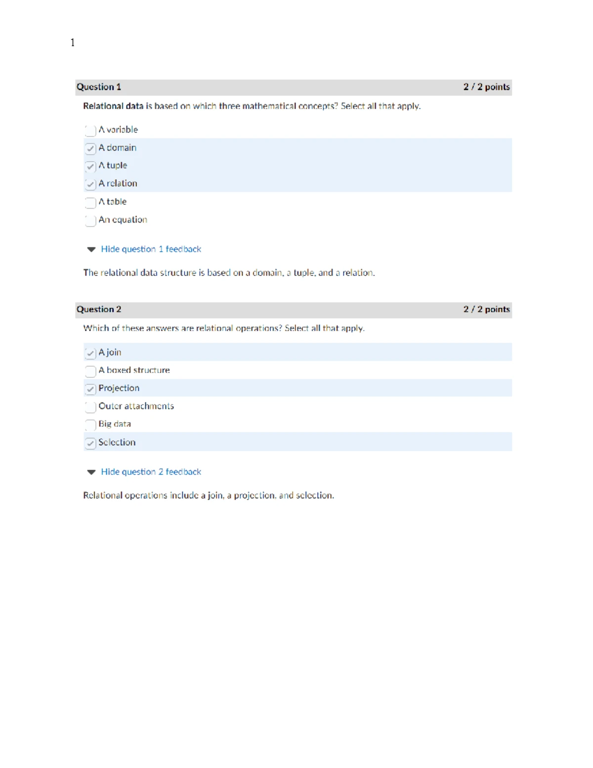 CYB 200 - Module 5 5-0 Knowledge Check - Attempt Score A Overall Grade (Highest Attempt) A ...