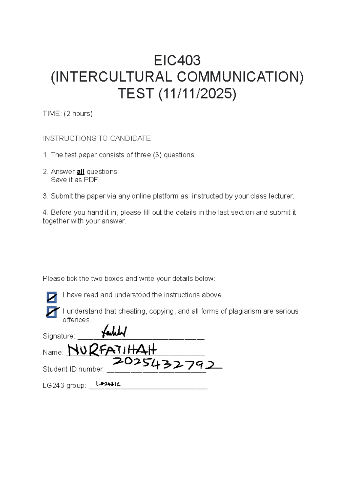 Instructions for EIC403 test online.docx - Google Docs - EIC ...