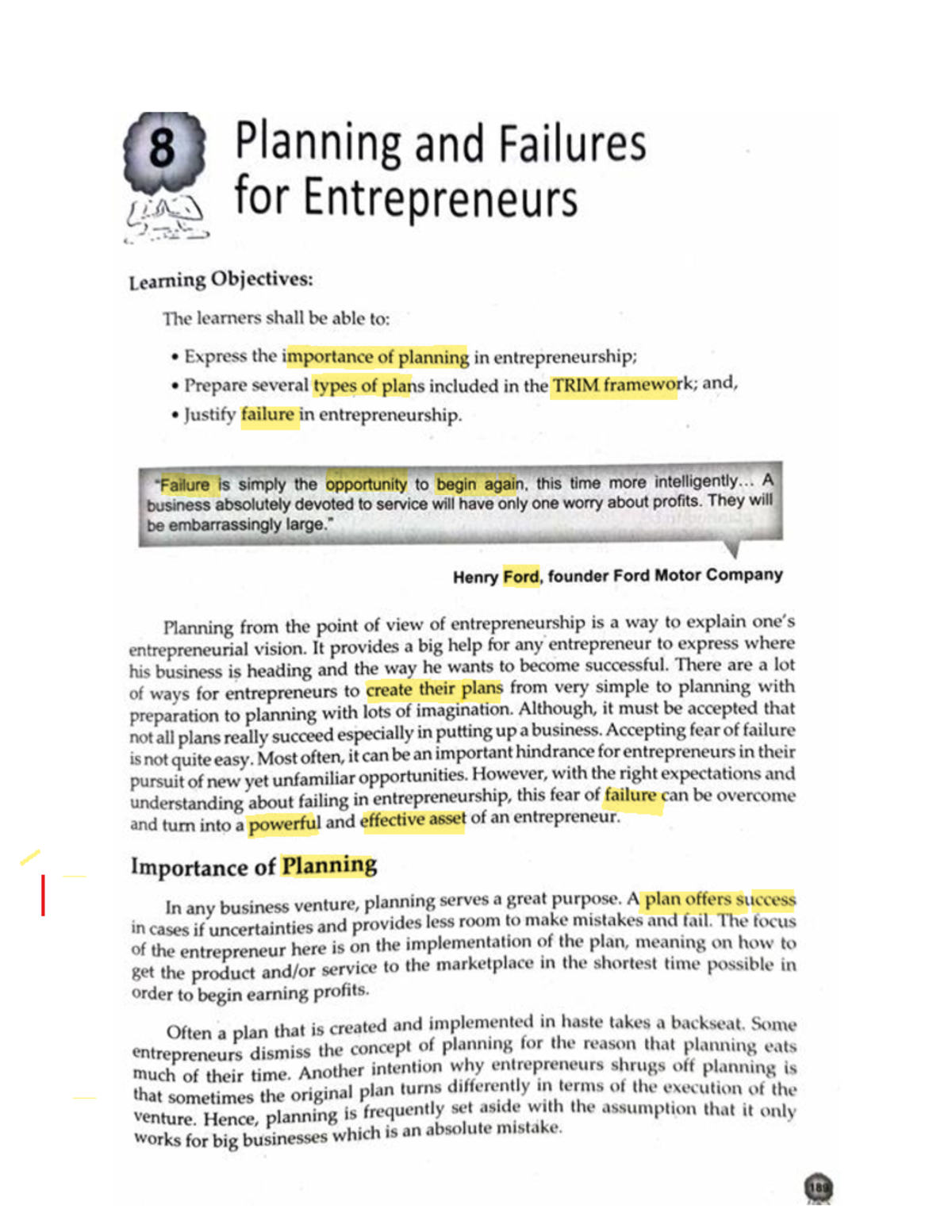 Chapter 8-9 Entrepreneurship Insights & Tools (ENTR 101) - Studocu
