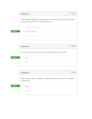 Psyc 140 module 1 exam questions and answers portage learning latest ...