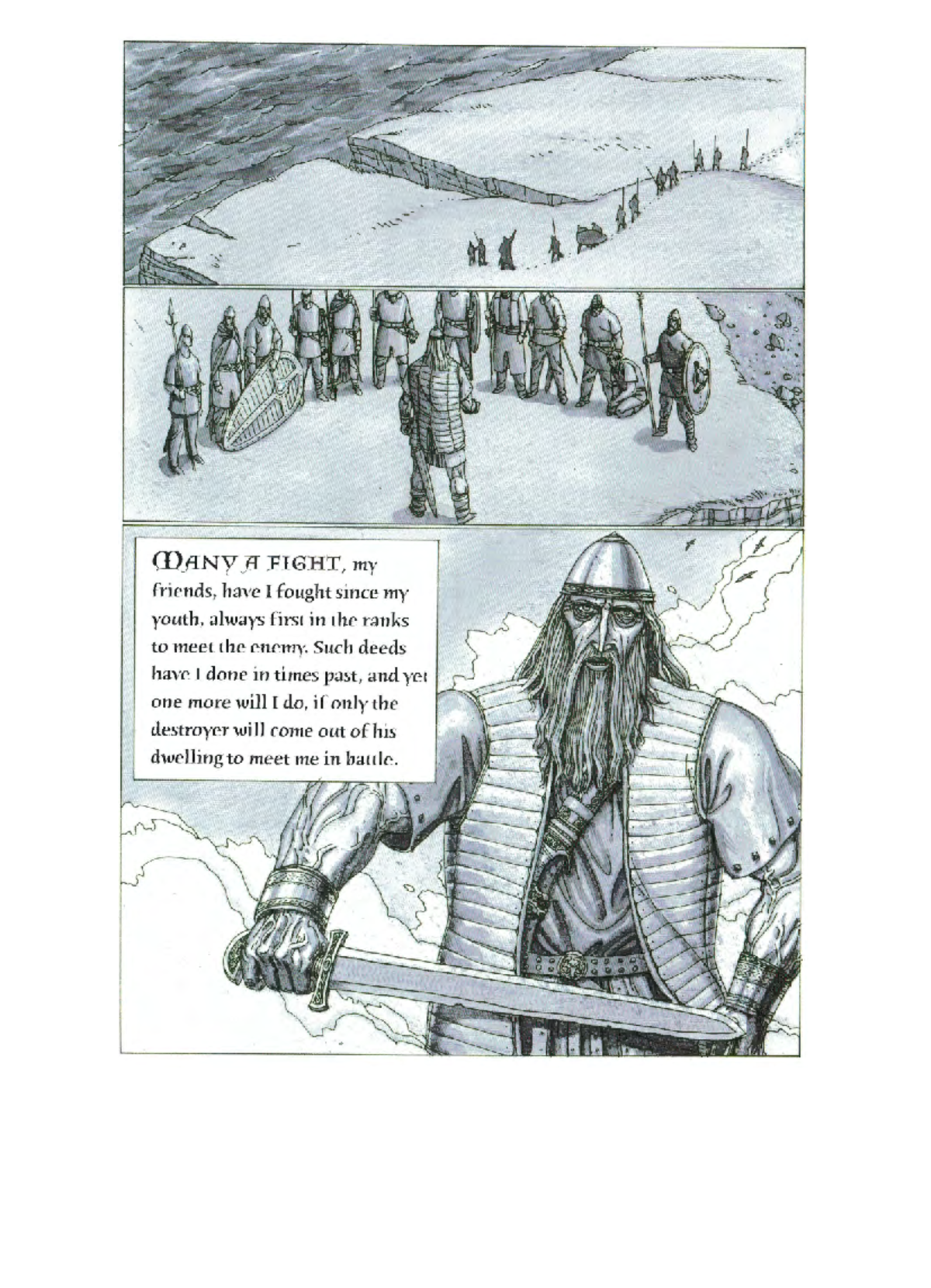Beowulf Analysis Pt. 4a - Exploring the Heroic Legend and Battle Themes ...