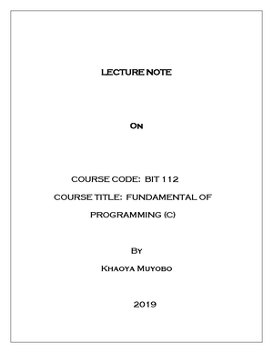 ICT System Support Notes - UNIT TITLE: ICT SYSTEM SUPPORT UNIT CODE ...
