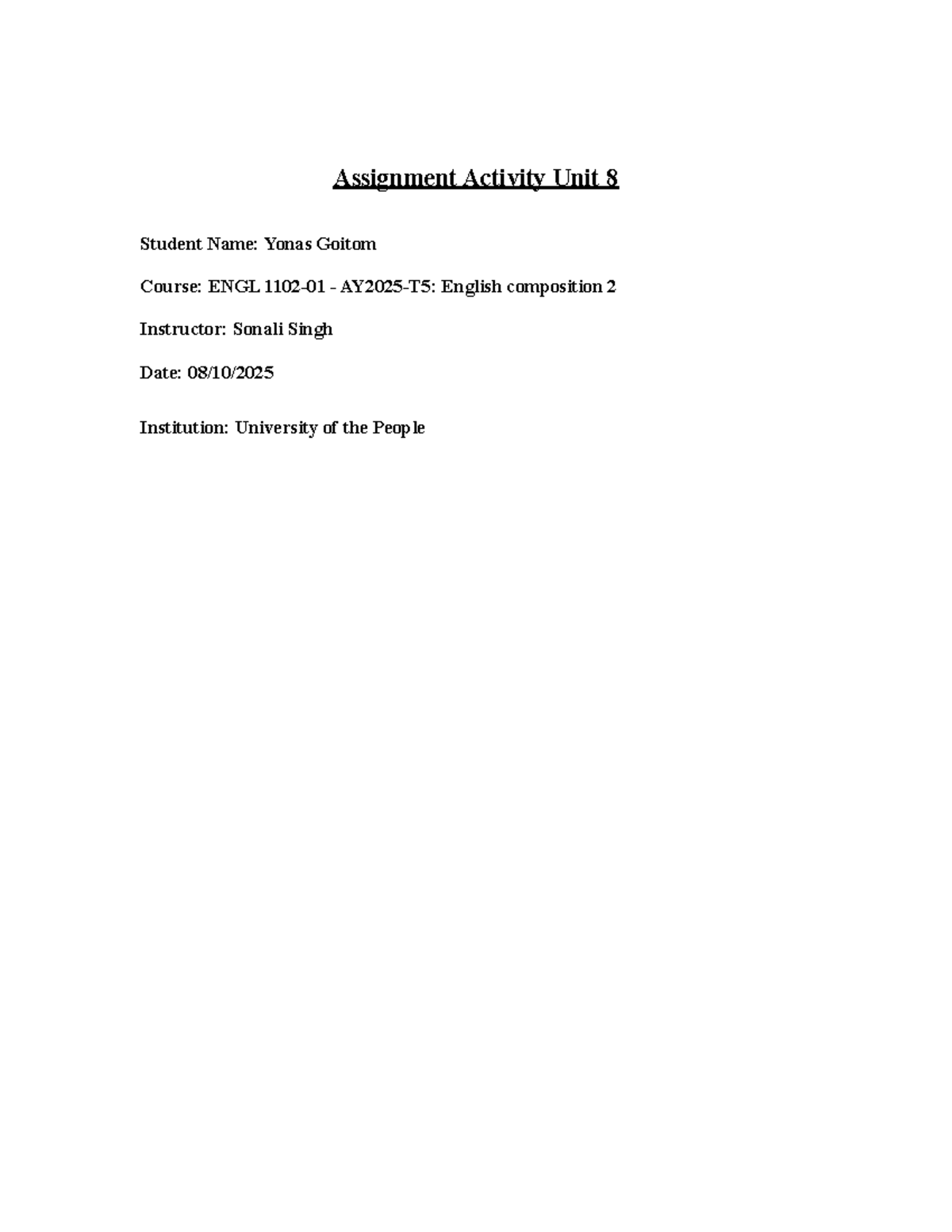 ENGL 2: Assignment Activity 8 - Performance & Cost of PCs vs. Systems ...