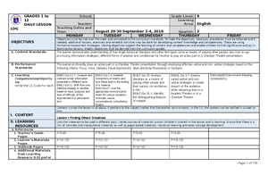 Q4 Detailed Lesson Plan for English 5 Writing a Problem-Solution ...