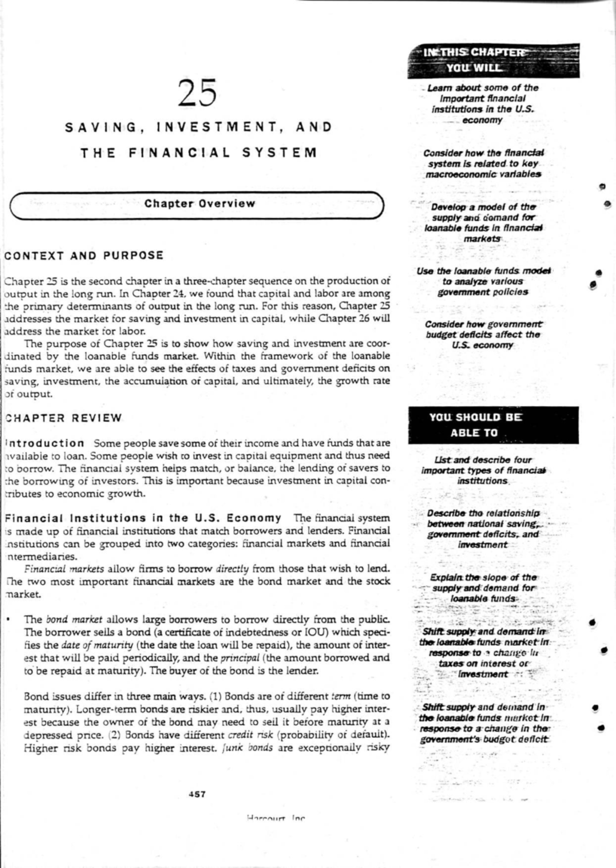 Macro Study Guide - Unit 4: Saving, Investment, and Financial Systems ...