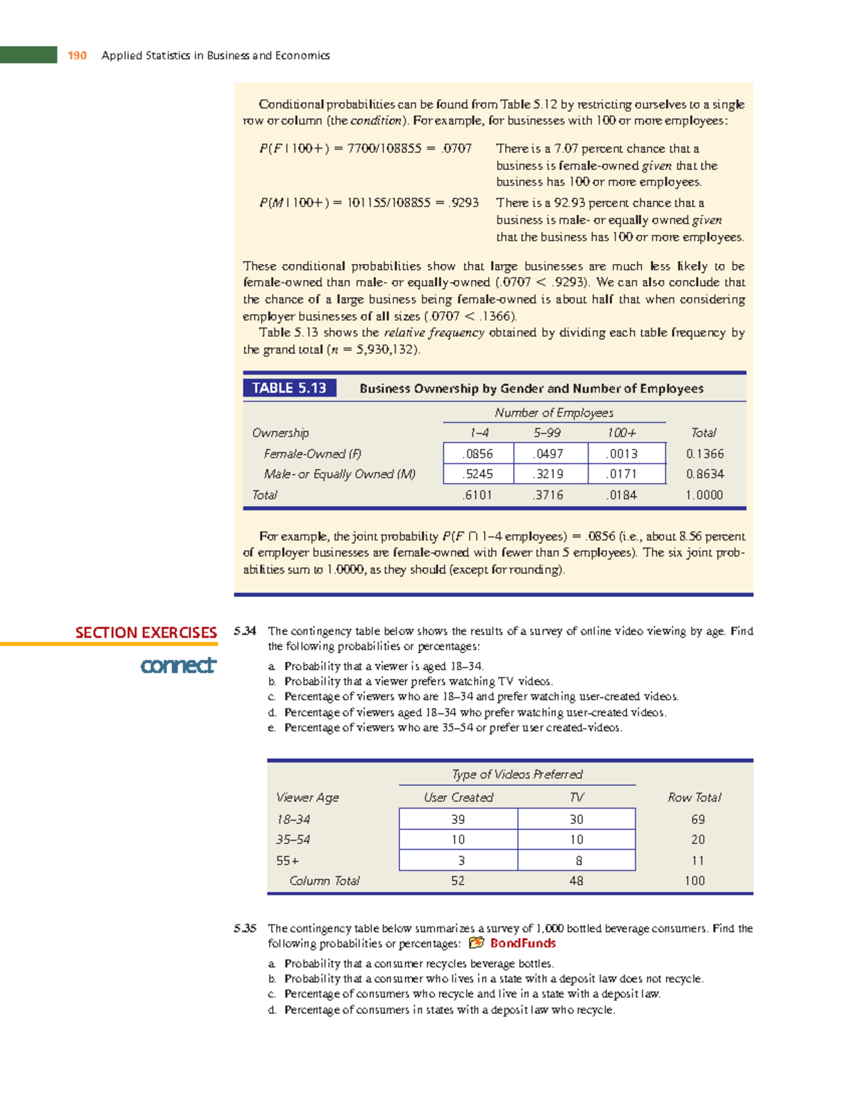 Chapter 5 - Conditional Probabilities in Applied Statistics (190) - Studocu