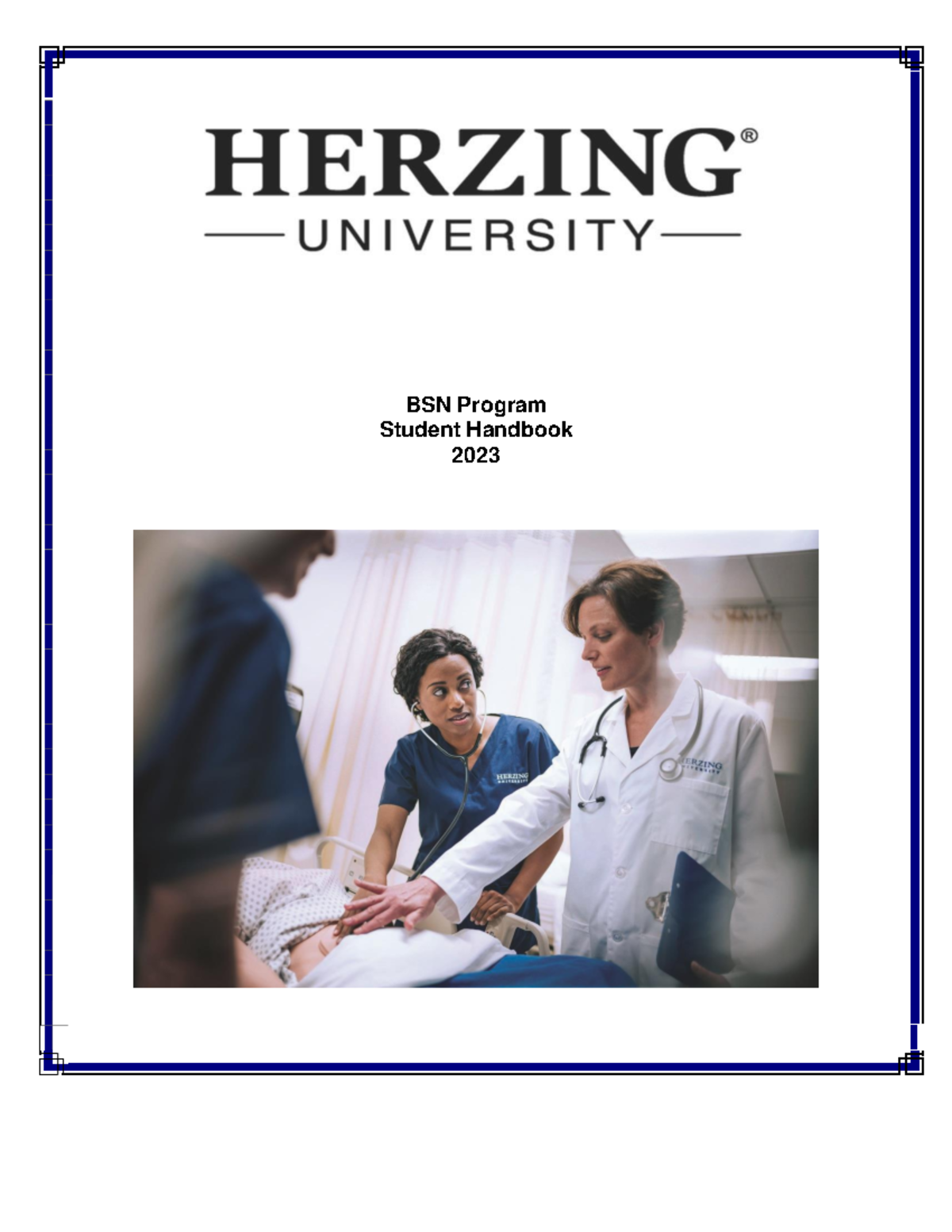 BSN Program Student Handbook S2023: Essential Info for Success - Studocu